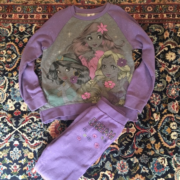 Disney | Matching Sets | Disney Princess Jogger Set | Poshmark